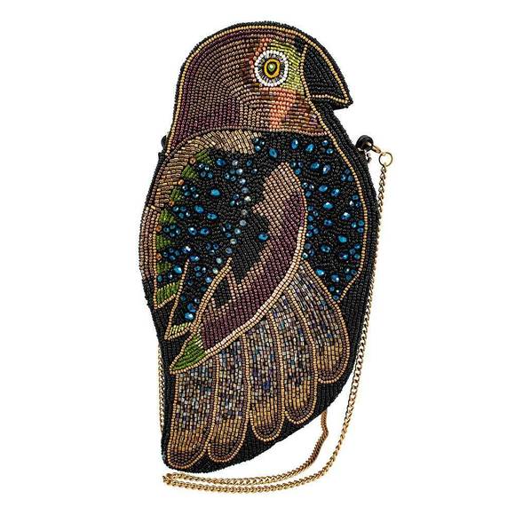 Mary Frances | Bags | Mary Frances Out On A Limb Crossbody Parrot Bird ...